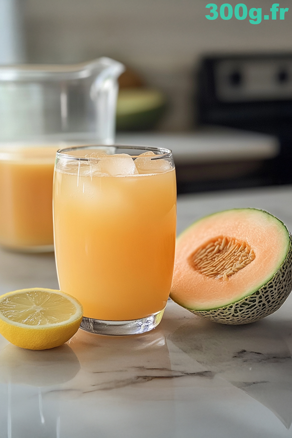 Jus de melon frais désaltérant | 300g.fr : des recettes rapides ...