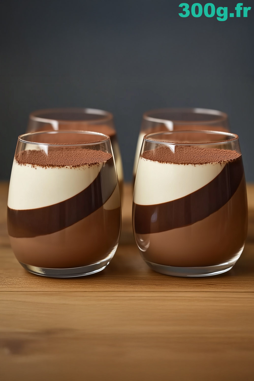 Panna Cotta au Chocolat : Facile et Sans Cuisson | 300g.fr : des ...